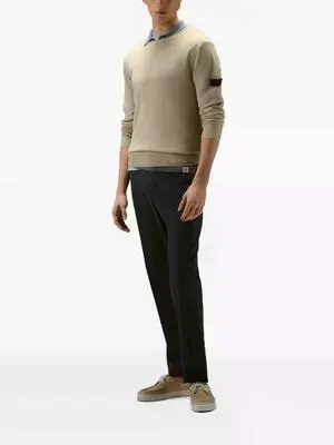 Peuterey Logo-patch Sweater - Neutrals