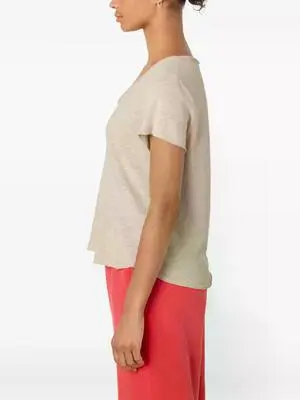 American Vintage Sonoma Brushed V-neck T-shirt