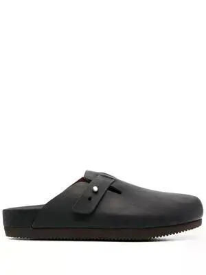 BUTTERO® Leather Clog Sandals