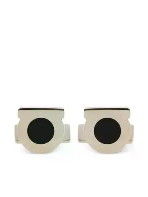 FERRAGAMO Gancini Cufflinks - Silver