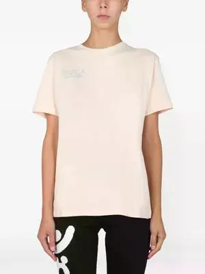 DISCLAIMER Rhinestone-logo T-shirt