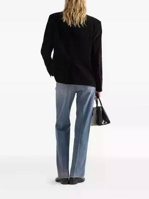 Prada Single-breasted Blazer - Black