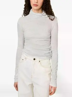 American Vintage Massachusetts Mock-neck T-shirt