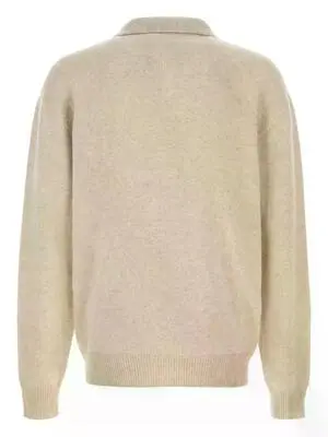 THE ROW Leach Mélange-effect Sweater