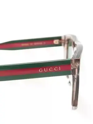 Gucci Rectangle-frame Sunglasses