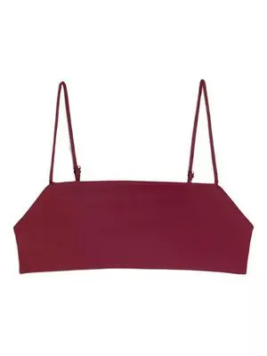 JIL SANDER Jersey Bandeau Bikini Top