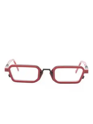 VAVA EYEWEAR Rectangle-frame Eyeglasses - Red