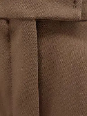 Max Mara Viscose And Cotton Trousers