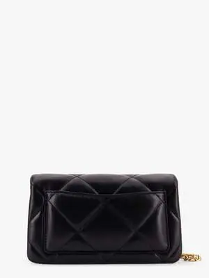 Tory Burch Kira Quilted Leather Shoulder Bag - Black