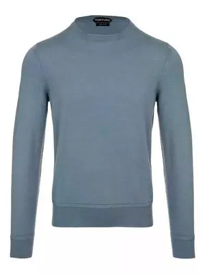 TOM FORD Crew-neck Top - Blue
