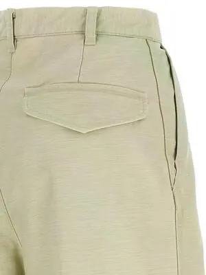 Auralee Panelled Pleated Trousers