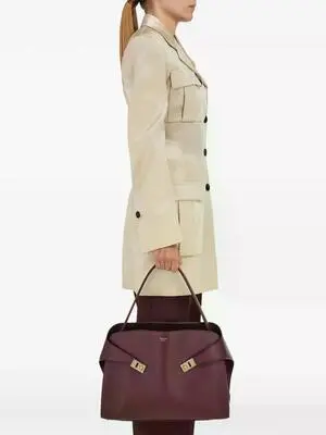 FERRAGAMO Hug Buckle Tote Bag - Red