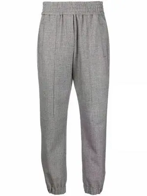 Brunello Cucinelli Tapered-leg Suit Trousers - Brown