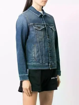 Palm Angels Logo-print Denim Jacket