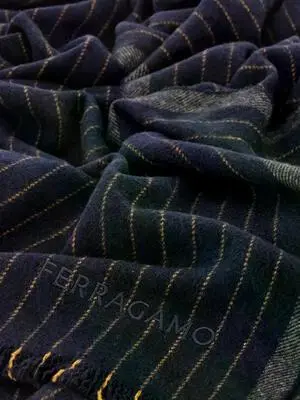 FERRAGAMO Striped-pattern Scarf
