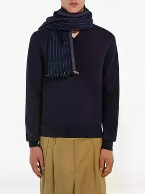 FERRAGAMO Striped-pattern Scarf