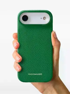 MAISON DE SABRE Logo-lettering Iphone 17 Air Case - Green