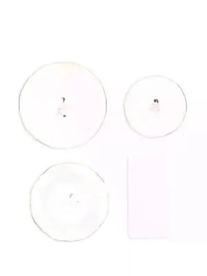 SELETTI X Bruno Laurenzano Seikantai5271 Gathered Plate - White
