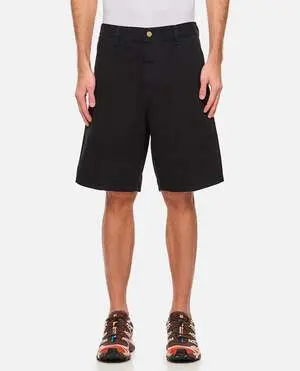 Carhartt Work In Progress Wide Shorts With Large Pockets - Black