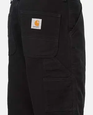 Carhartt Work In Progress Wide Shorts With Large Pockets - Black