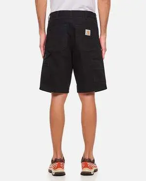 Carhartt Work In Progress Wide Shorts With Large Pockets - Black