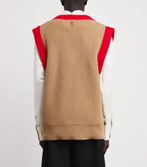 Ami Wool De Coeur Sweater Vest