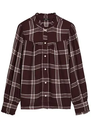 Rails Alanna Plaid Flannel Shirt - Brown