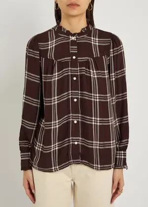 Rails Alanna Plaid Flannel Shirt - Brown