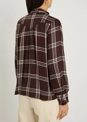 Rails Alanna Plaid Flannel Shirt - Brown