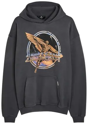 REPRESENT Golden Tour Hooded Sweatshirt - Grey