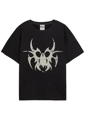 CHEW FOREVER Roach Printed Cotton T-shirt