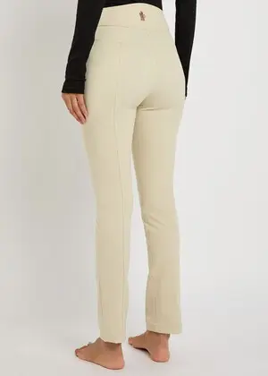 Moncler Slim-leg Twill Ski Trousers - Beige
