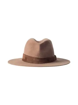 L'Agence Rivera Suede Band Fedora