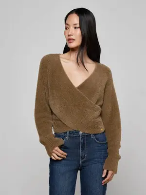 Cross-over Knitwear For Women