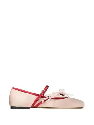 JIMMY CHOO Loli Ballerina Flats - Pink