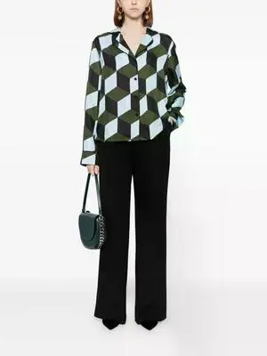 Cynthia Rowley The Illusion Shirt - Blue