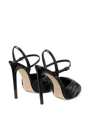 JIMMY CHOO 120mm Leather Sandals