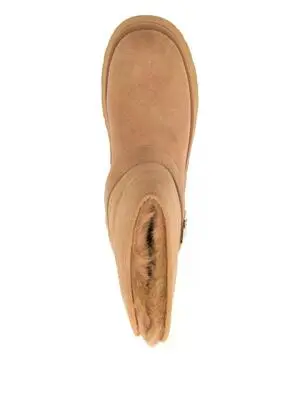 Guess Dolsay Buckle-strap Platform Boots - Brown