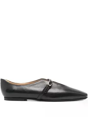 FABIO RUSCONI Buckle Strap Ballet Flats