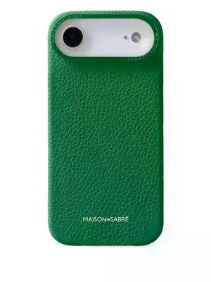 MAISON DE SABRE Logo-lettering Iphone 17 Air Case - Green