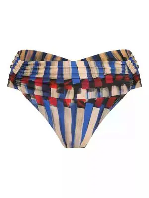 LYGIA & NANNY Jasper Printed Bikini Bottoms - Neutrals