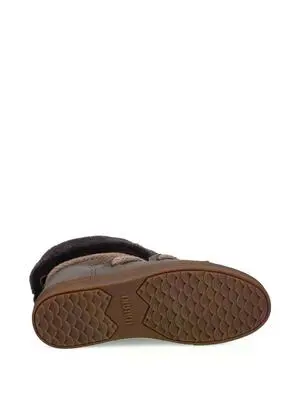 Inuikii Fleece-trim Lace-up Boots
