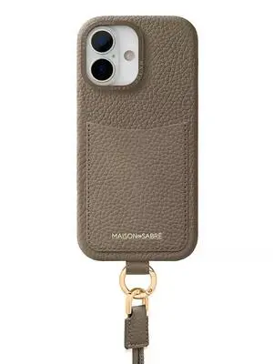 MAISON DE SABRE Sling Iphone 17 Case - Neutrals