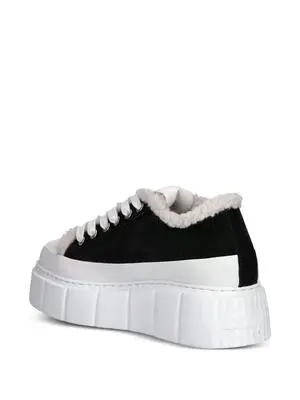 Inuikii Matilda Curly Fleece Platform Sneakers