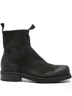 PAURA Pull-tab Square-toe Boots