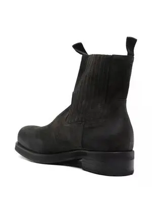 PAURA Pull-tab Square-toe Boots