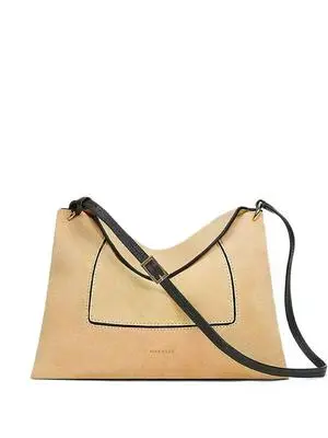 WANDLER Penelope Slouch Crossbody Bag - Neutrals