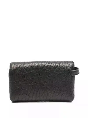Saint Laurent Micro Cassandre Grained Wallet