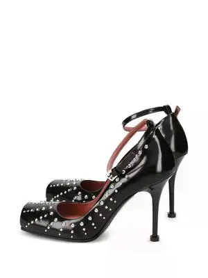 Premiata Studded Ankle Strap Pumps