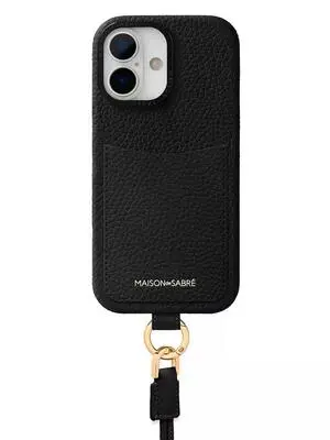 MAISON DE SABRE Sling Iphone 17 Case - Black